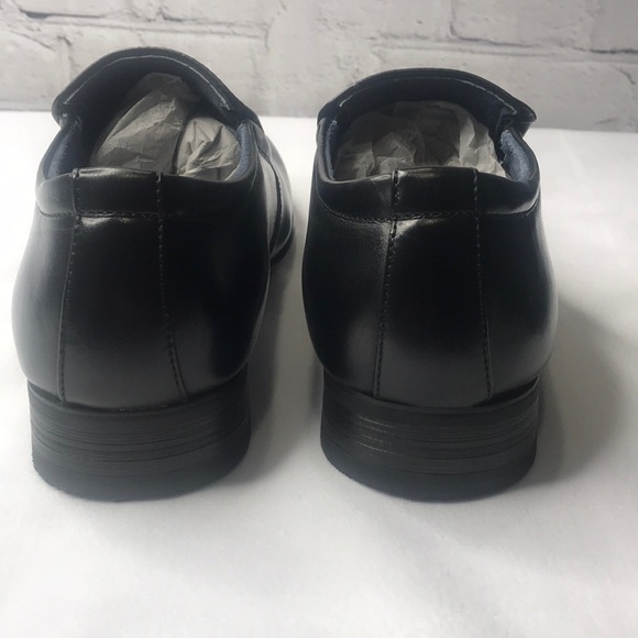Bruno Marc | Shoes | Bruno Marc New York Black Leather Slip On Size 7 ...